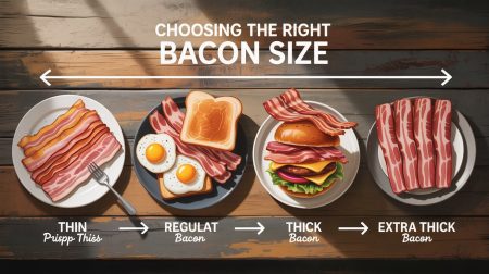Bacon Size Chart: Types, Thickness, and Portion Guide