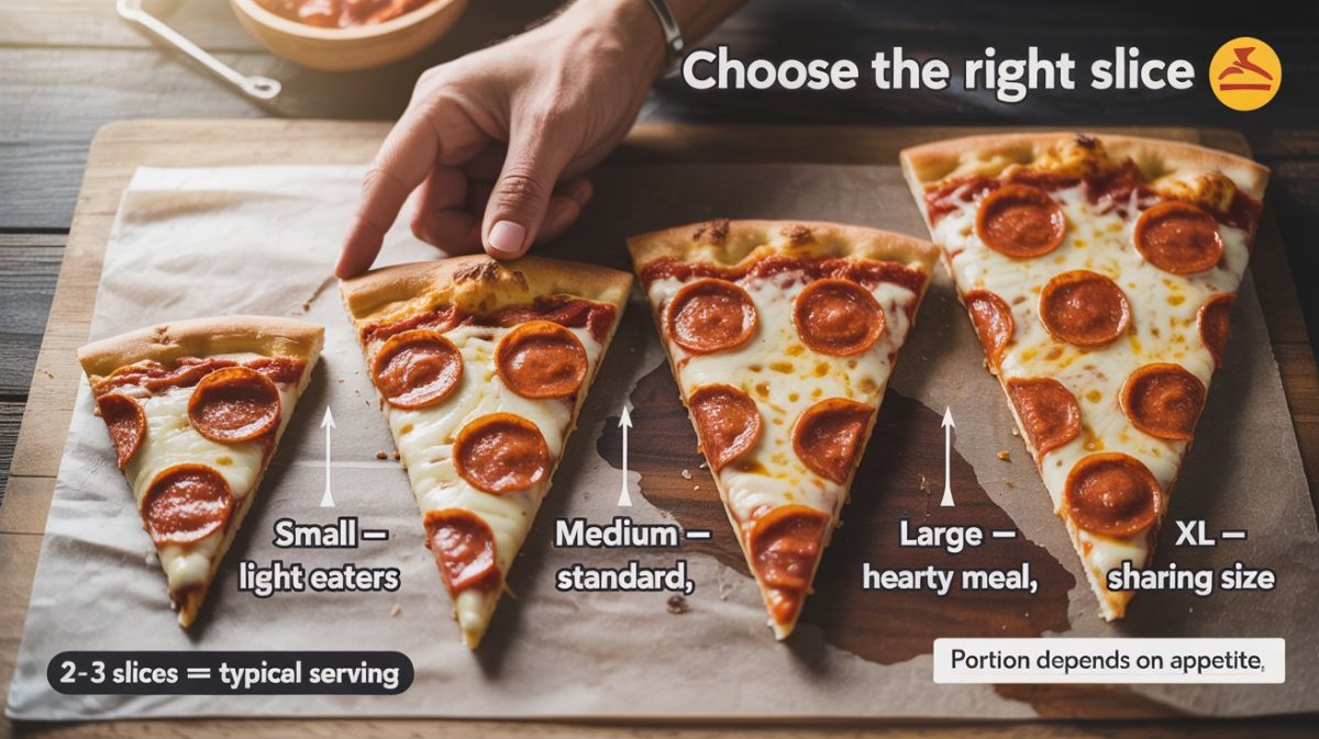 Pizza Slice Size Chart: Understanding Slice Sizes and Portions