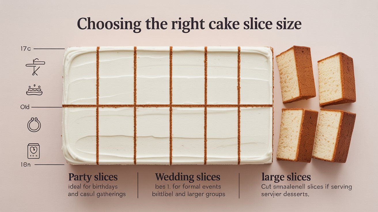9x13 Cake Serving Chart: Portions, Slices, and Event Guide