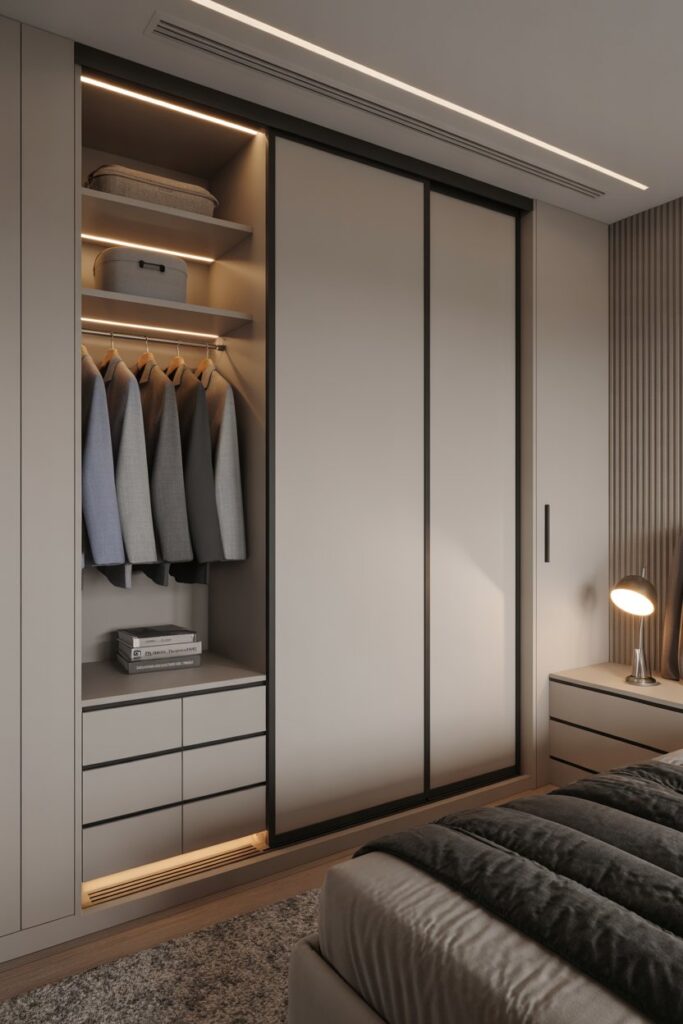 17 Corner Clothes Closet Ideas for Stylish Space Saving