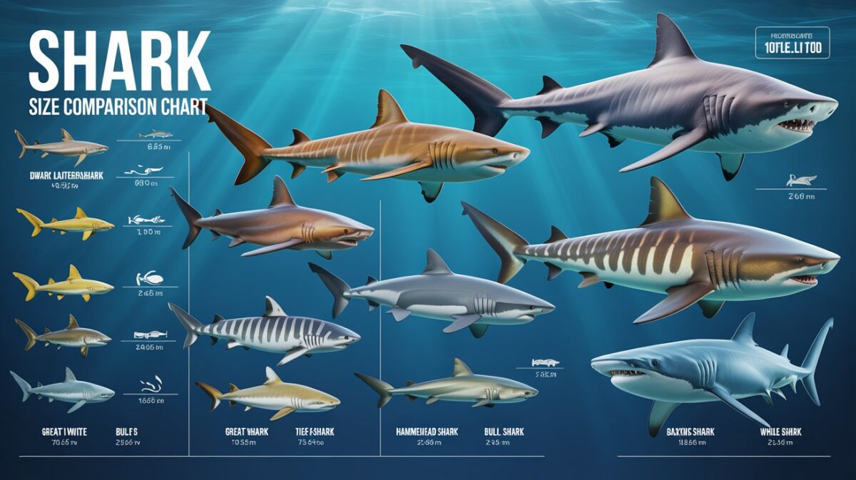 Shark Size Comparison Chart
